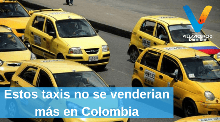 Nuevos taxis en Colombia no podrán ser vehículos pequeños