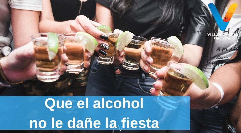 Consejos para tomar alcohol responsablemente en Diciembre