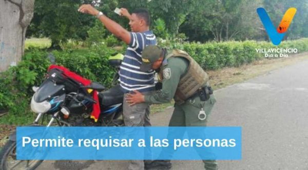 Se mantiene la norma que permite a los policías requisar a las personas
