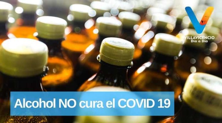 OMS advierte que beber alcohol no mata el coronavirus