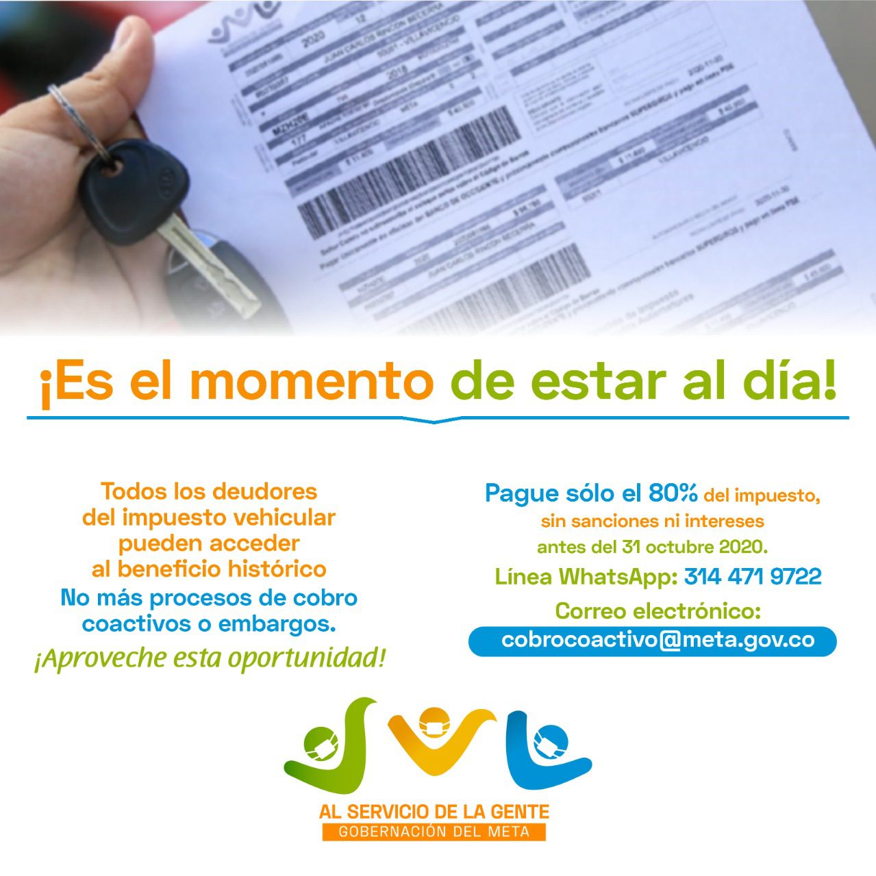 ¡Es el momento de estar al día!