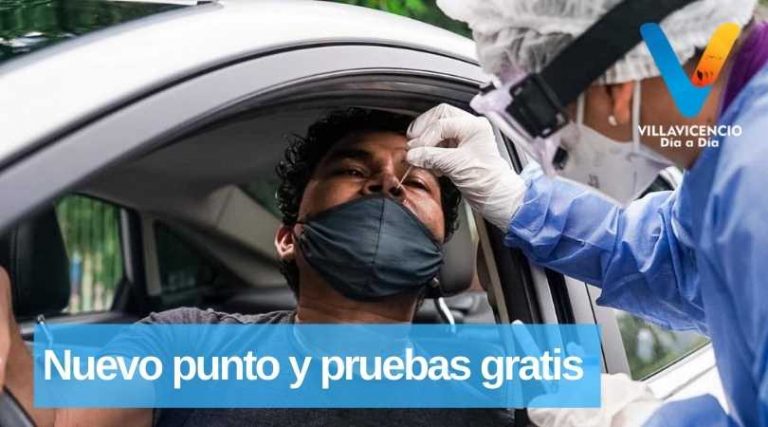 Toma de pruebas gratis en el polideportivo de la 4 etapa de La Esperanza