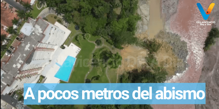 Se derrumbó el cerro a pocos metros del edificio Santa Coloma